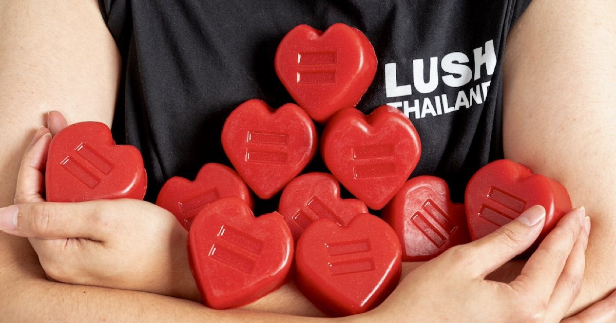 LUSH เปิดตัวแคมเปญ “Equality for All” เพื่อการกุศล