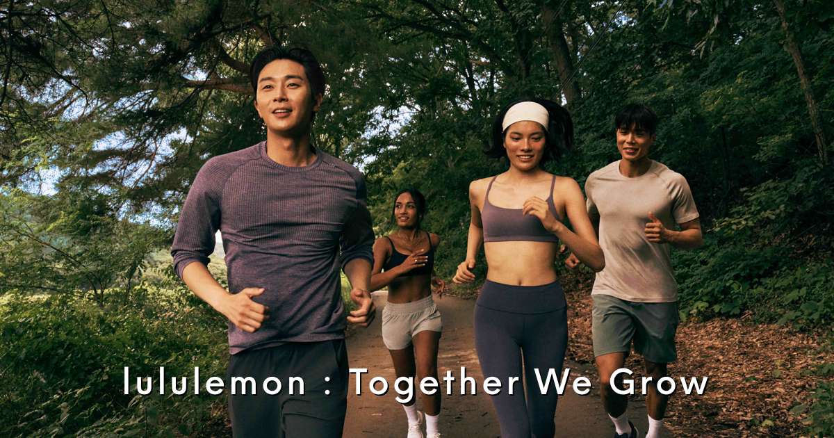 lululemon เปิดตัวแคมเปญ ‘Together we grow’