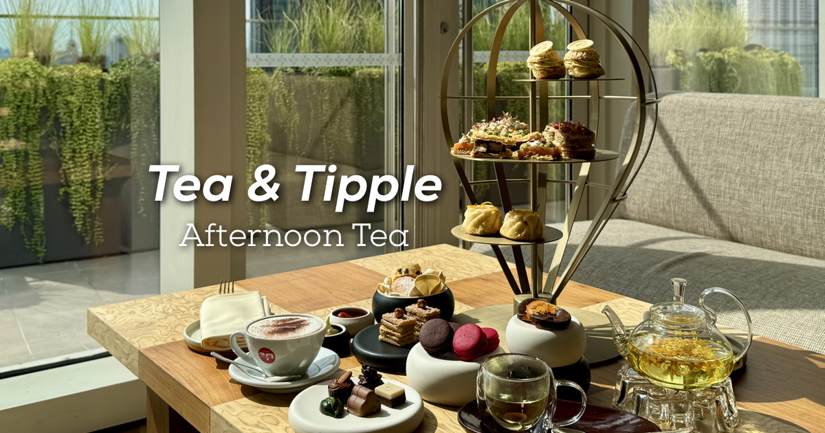 จิบชาชิลล์ วิวสวยกลางกรุงที่ Tea & Tipple