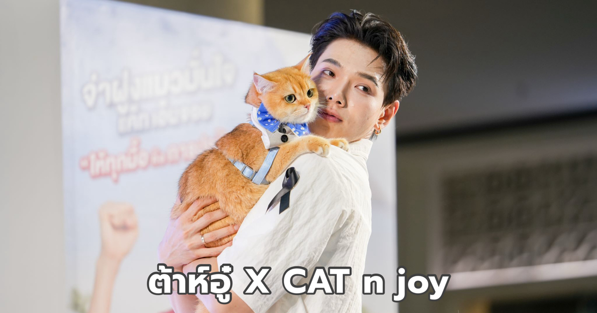 ต้าห์อู๋ นำทัพสายแมวร่วมฟินในงาน CAT VENTURE by CAT n joy